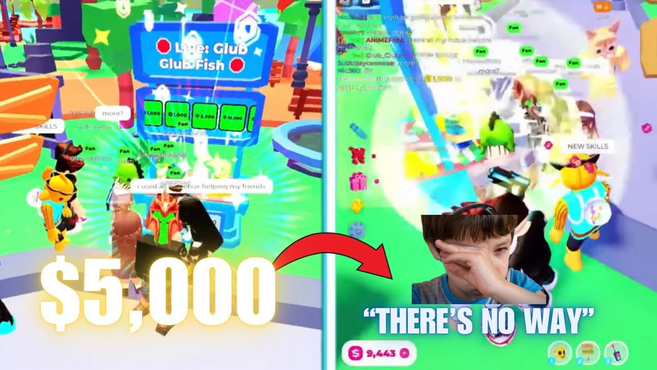 I DONATED $5,000 ROBUX TO A KID STREAMER AND THIS HAPPENED… - YouTube