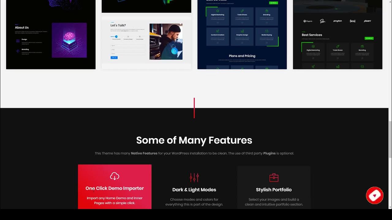 Leverage - Creative Agency and Portfolio WordPress Theme portfolio ...