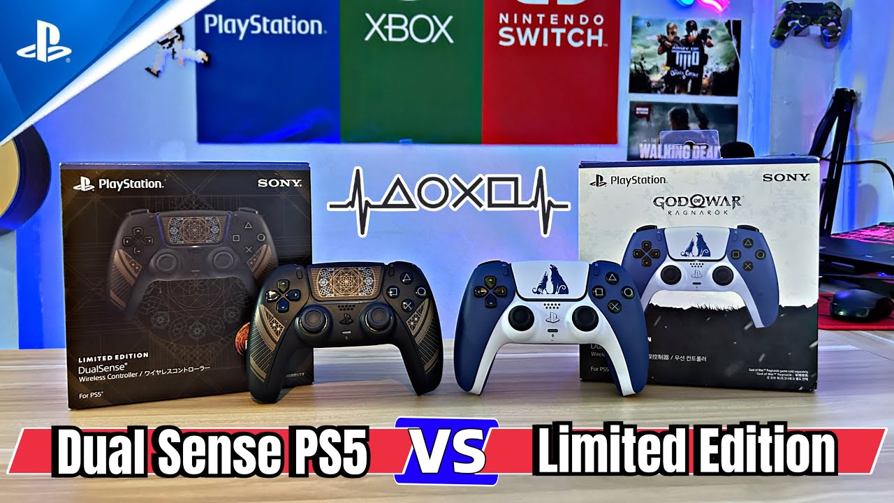 Dual Sense PS5 Limited Edition - YouTube