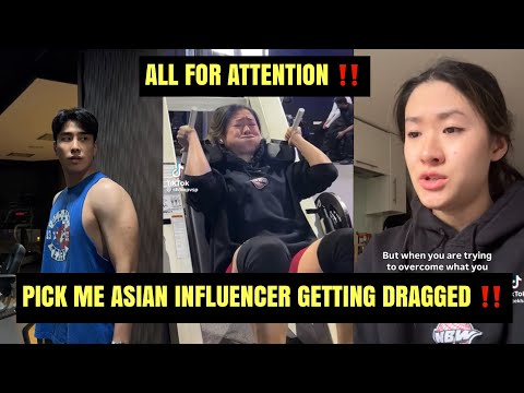 Asian Adult Baby Influencer Goes Viral For Crying At The Gym 😭❌ ￼Not Again #asianamerican 