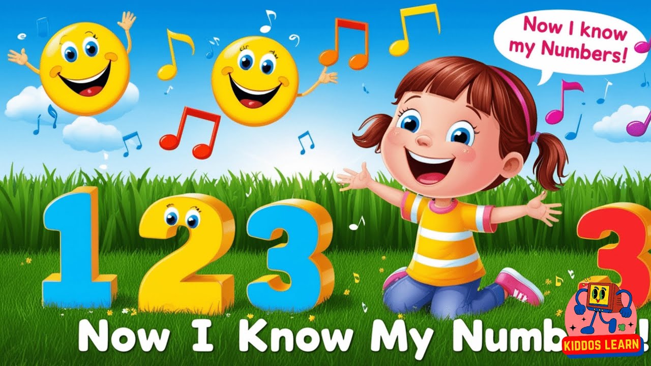 Counting Numbers 1 to 10 with Fun Animation | Counting Song for Kids # ...