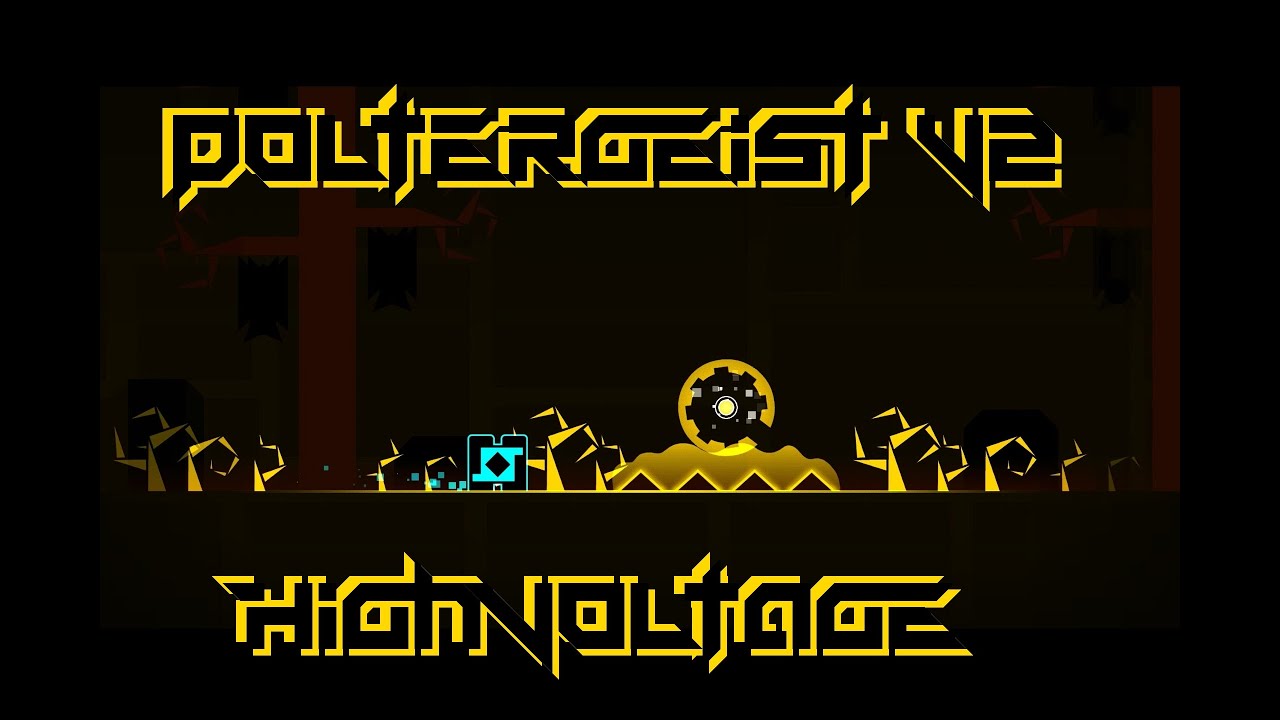 Geometry Dash - Poltergeist v2 [Hard] - HighVoltage - YouTube