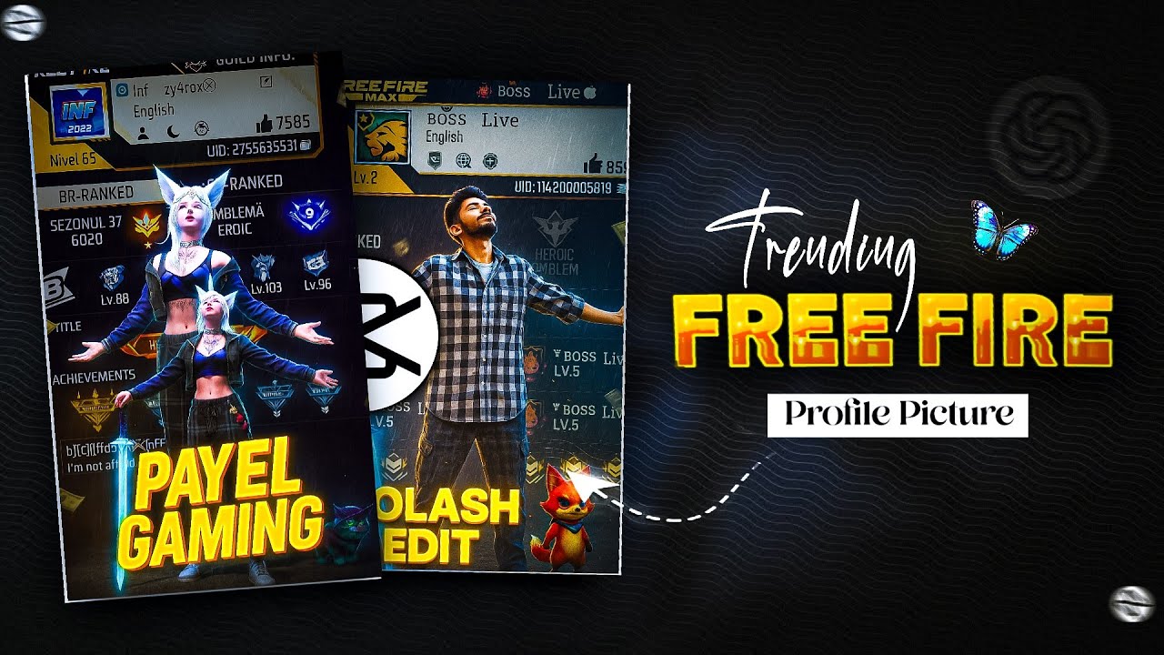 FREE FIRE Profile Trend Edits | Trending Free Fire Profile Photo ...