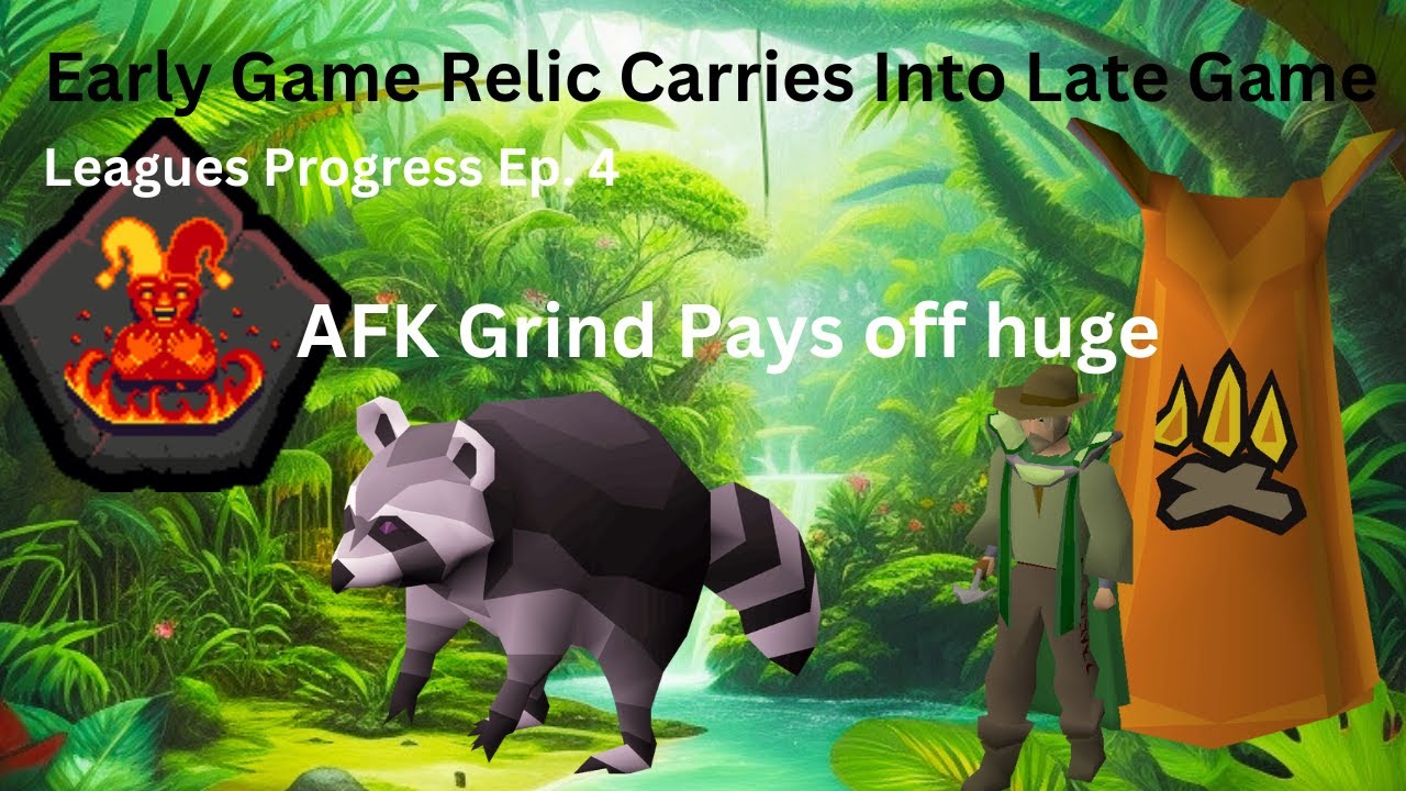 Leagues AFK Grind Pays Off Huge! Early Game Relic Carries Into Late ...