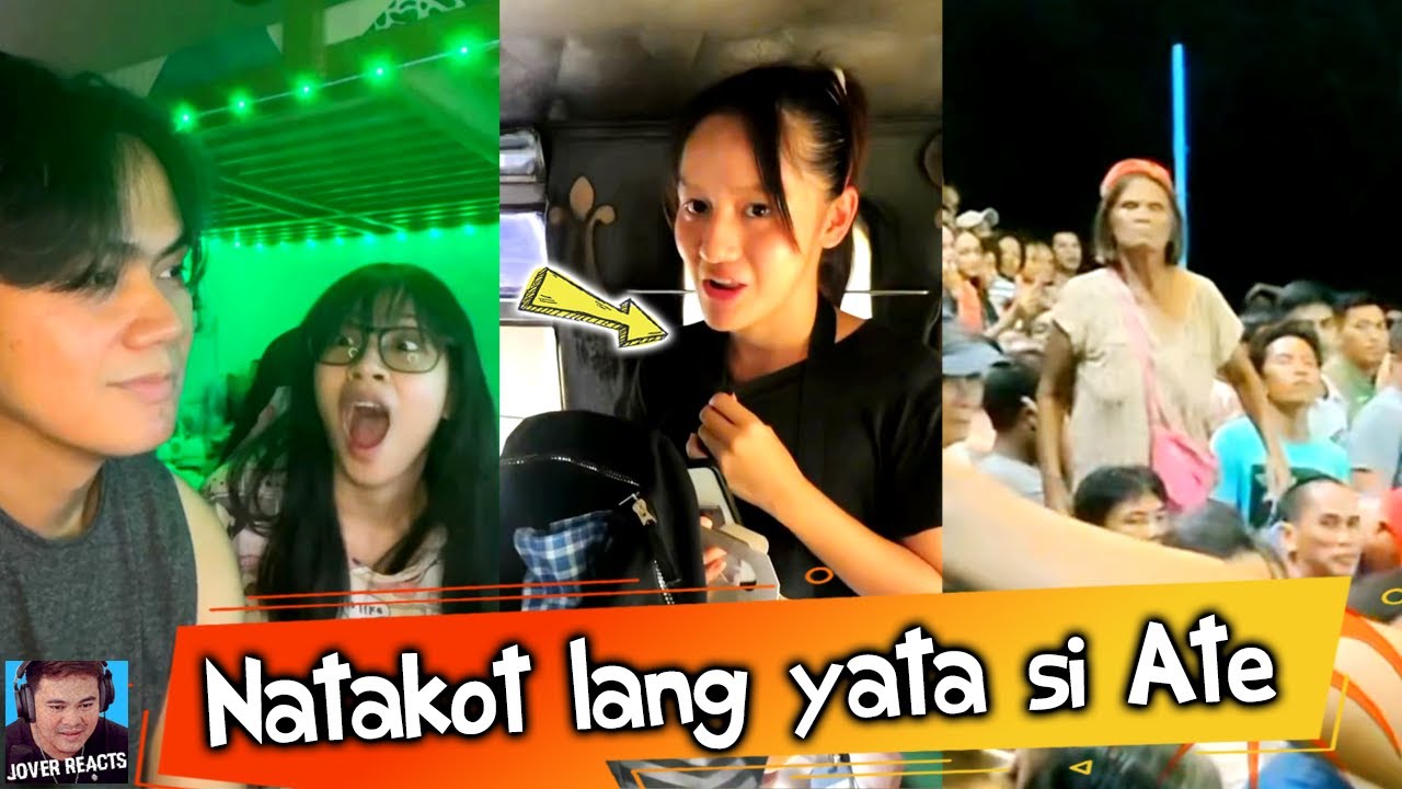 Natakot lang yata si Ate - FUNNY VIDEOS, PINOY MEMES | Jover Reacts ...
