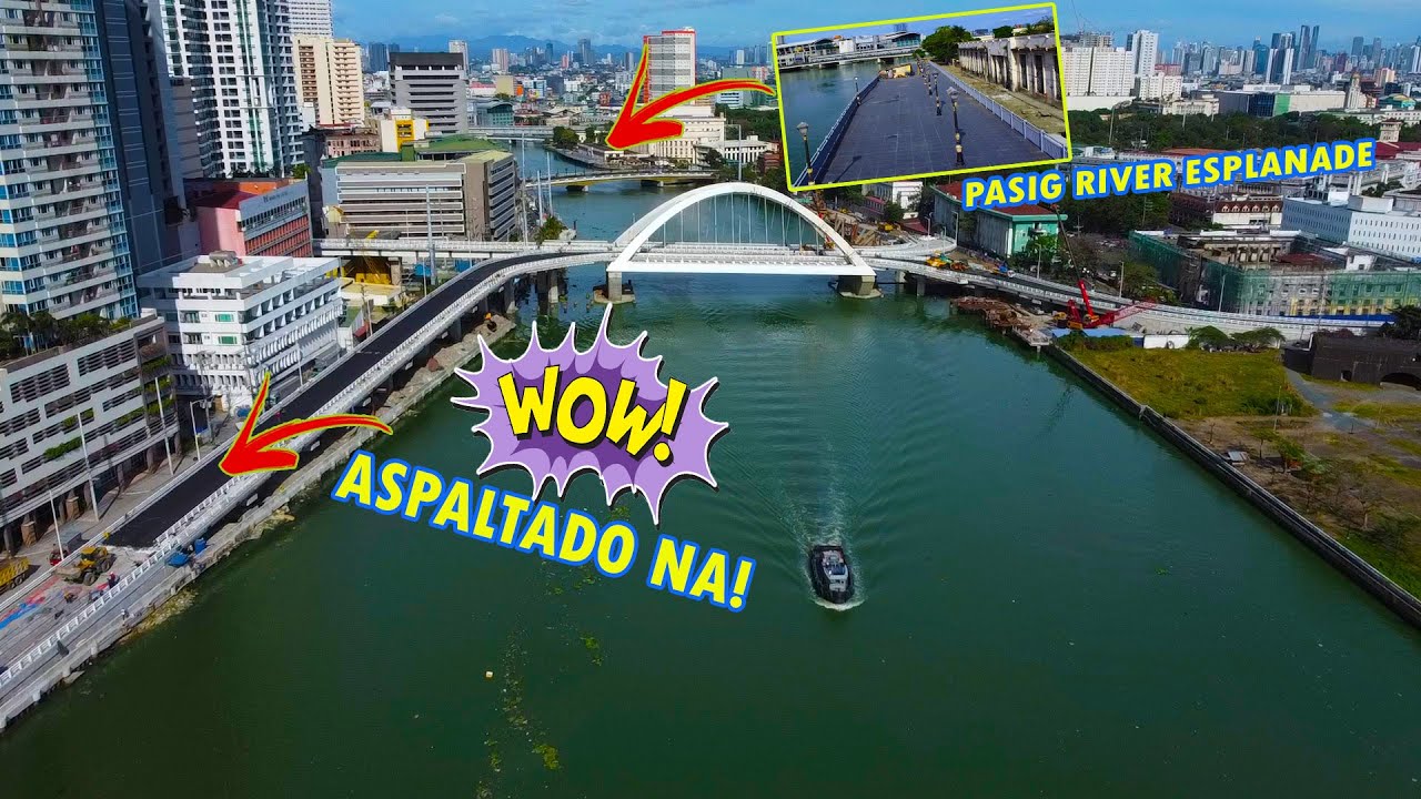 BINONDO-INTRAMUROS BRIDGE | PASIG RIVER ESPLANADE | MARCH 21, 2022 ...
