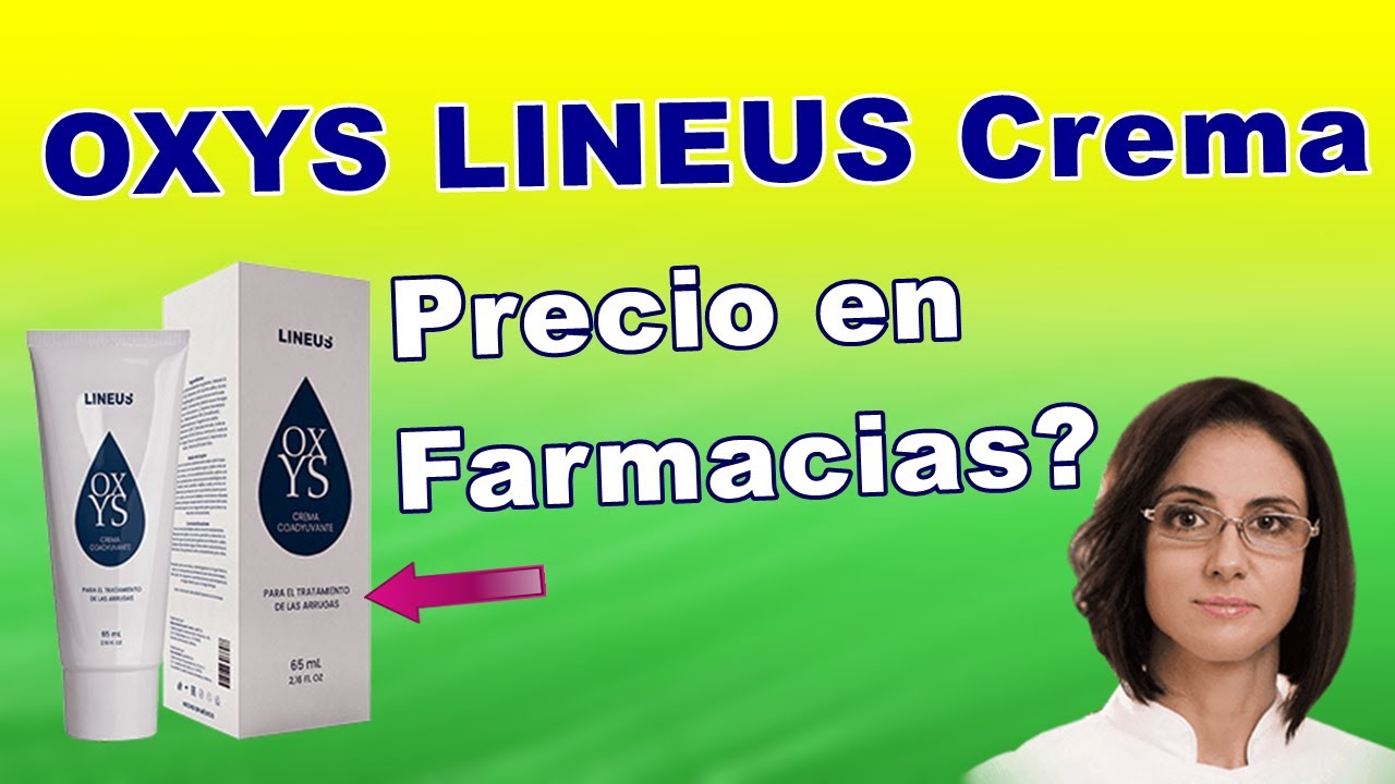 OXYS LINEUS Crema Para Arrugas Oxys Donde lo Venden Oxys Precio en ...