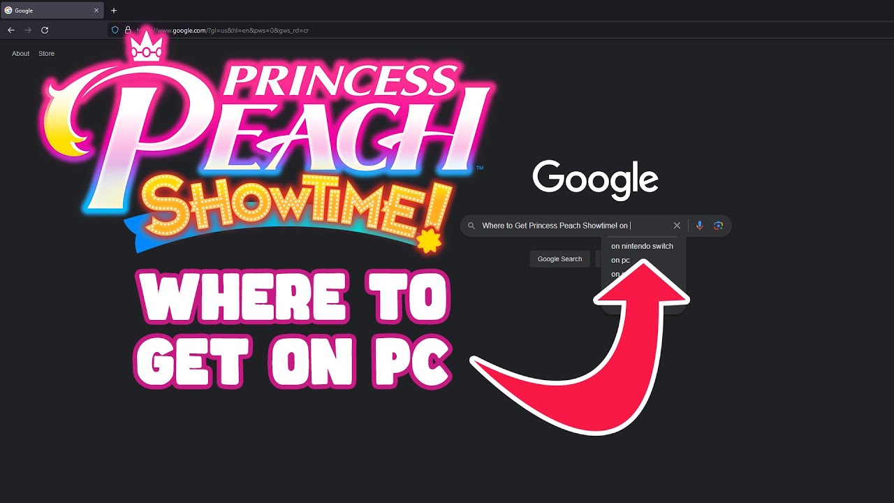 Where to Get Princess Peach Showtime! on PC - YouTube