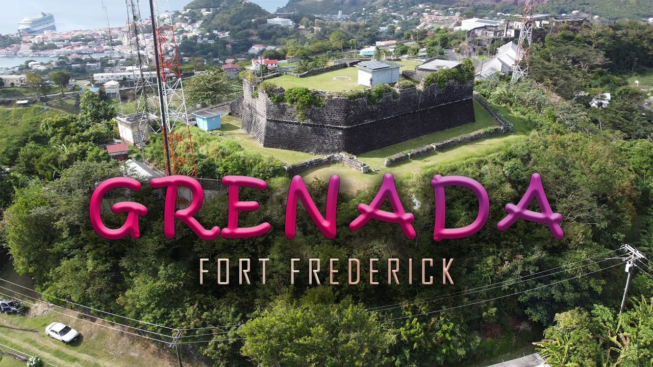 Cinematic Aerial Drone Footage of Fort Frederick and fort Matthew ...