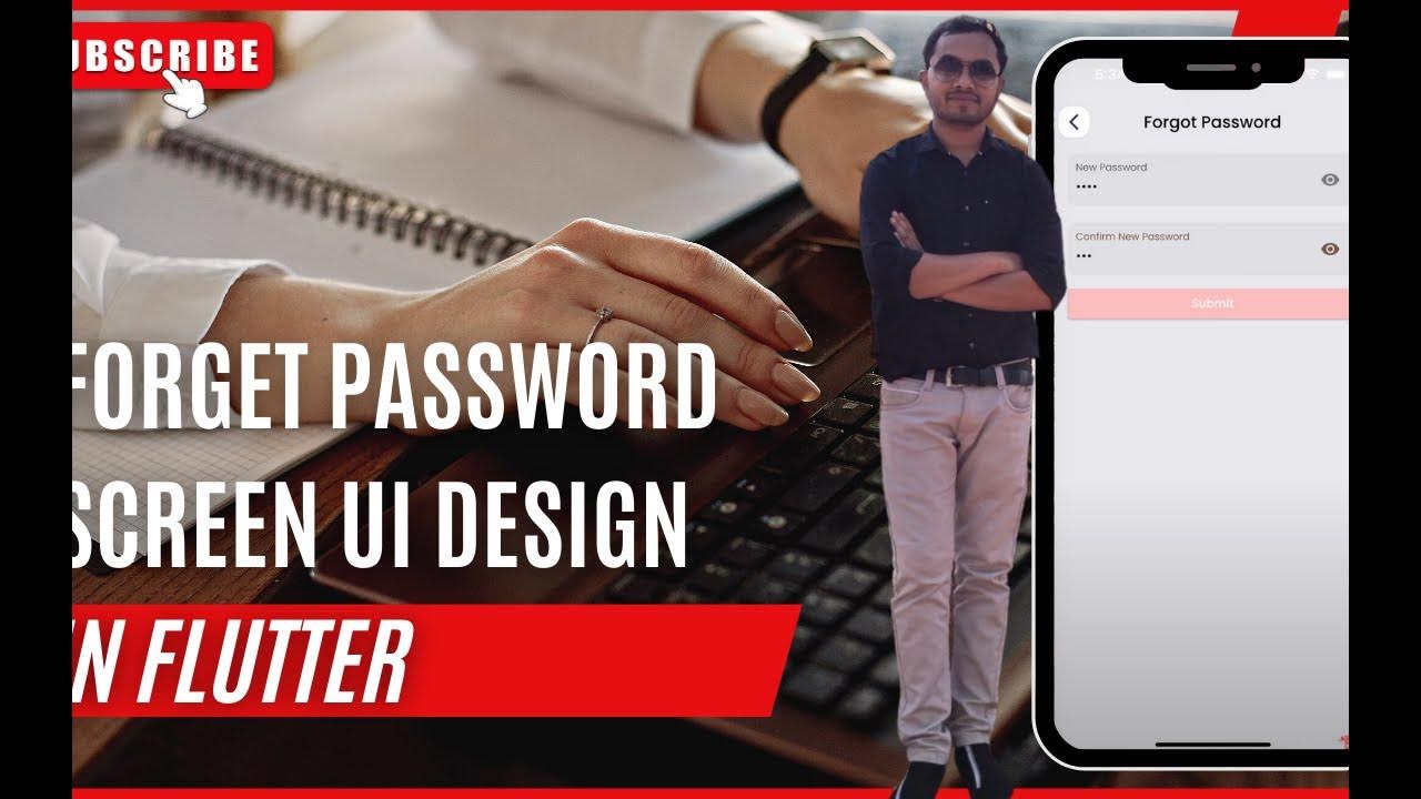 Forgot password ui in flutter P-1 - YouTube