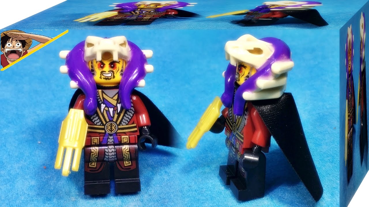 JLB 닌자고 마스터 첸 레고 짝퉁 미니피규어 조립 리뷰 Lego knockoff Ninjago master chen ...