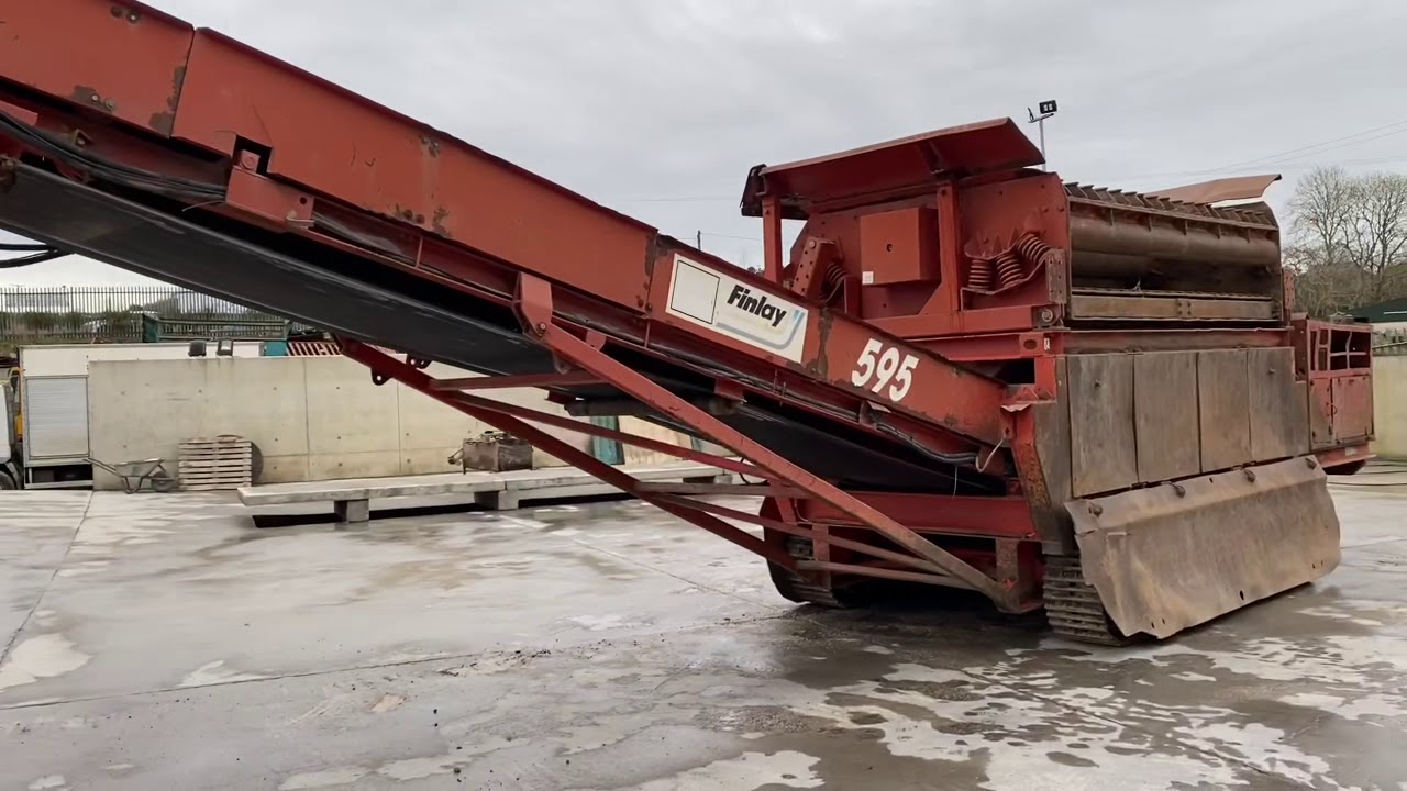 Finlay 595 Hydratrak Screener for sale - YouTube