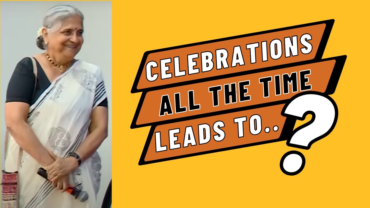 Very inspirational: Celebrations all the time leads to ....? - YouTube