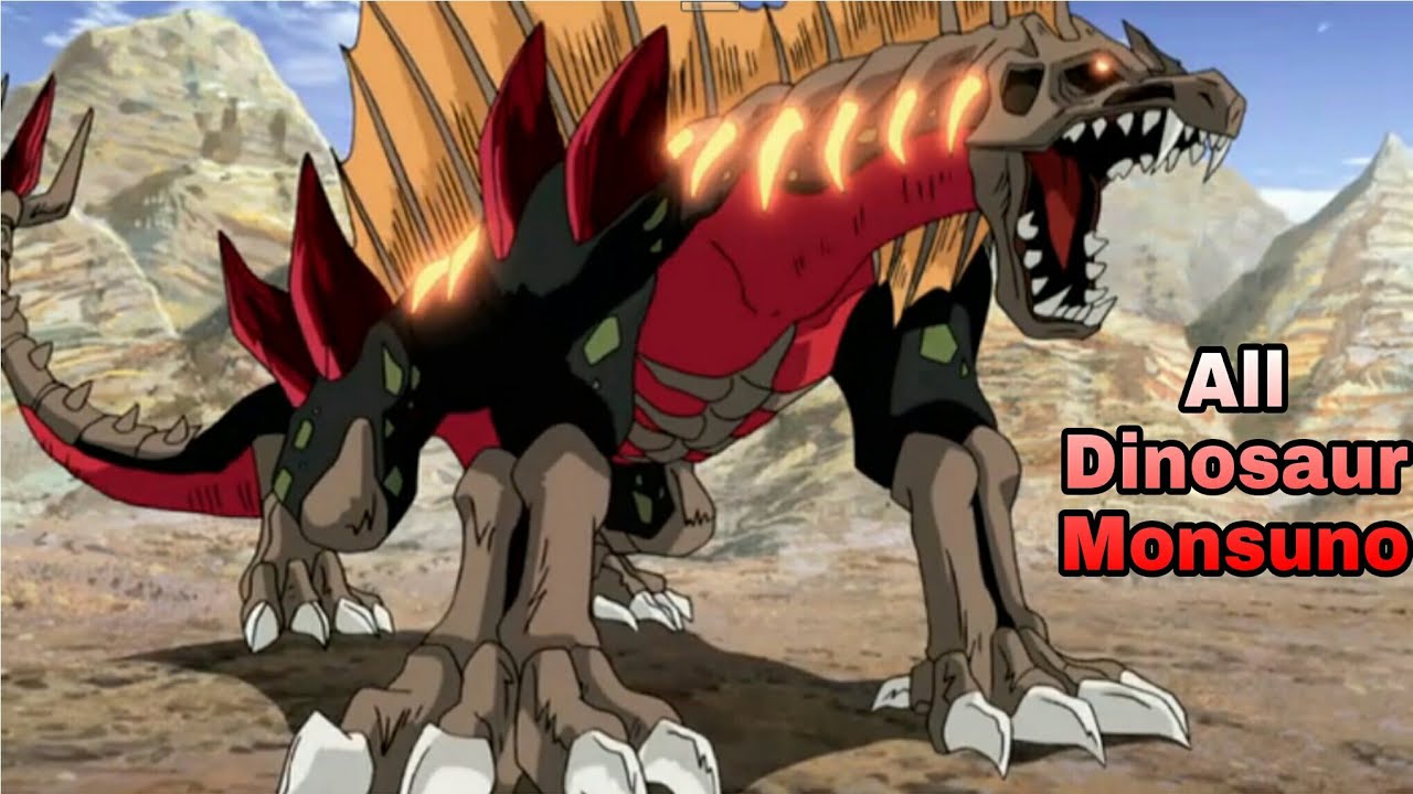 All Dinosaur Monsuno - YouTube
