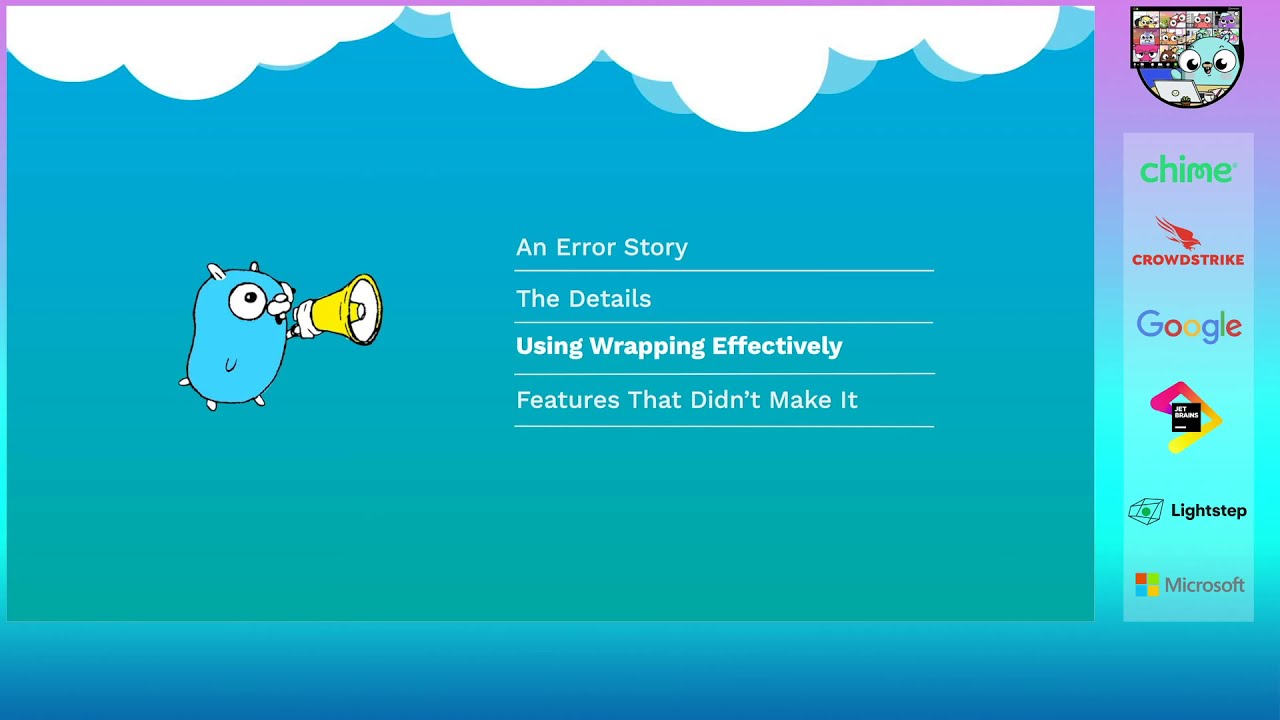 GopherCon 2020: Working with Errors - Jonathan Amsterdam - YouTube