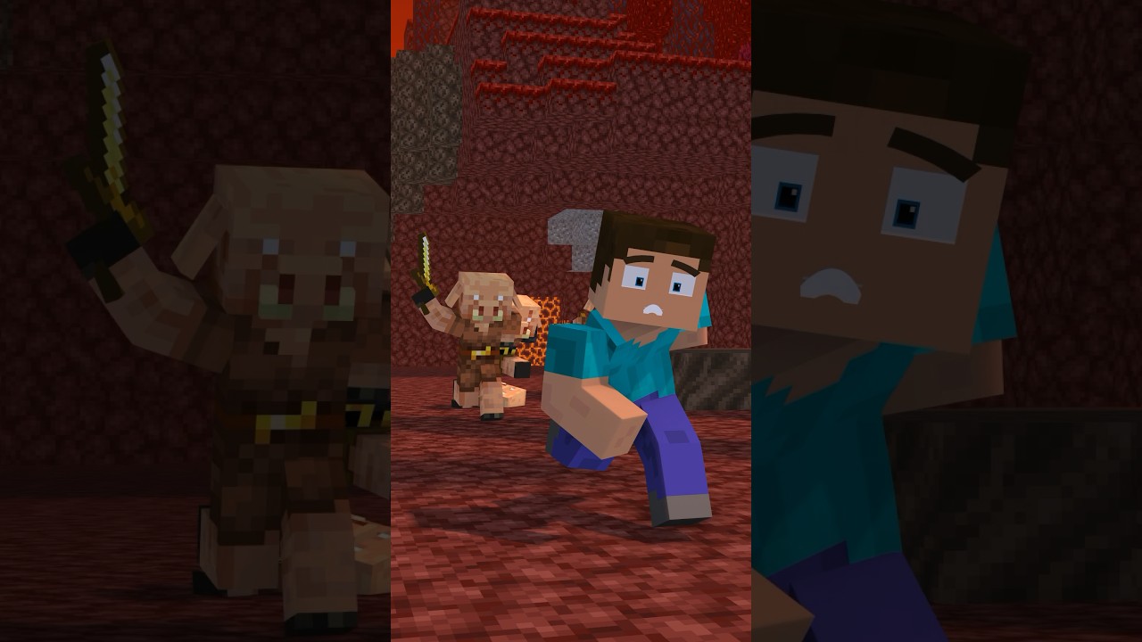 Piglins - Minecraft animation - YouTube