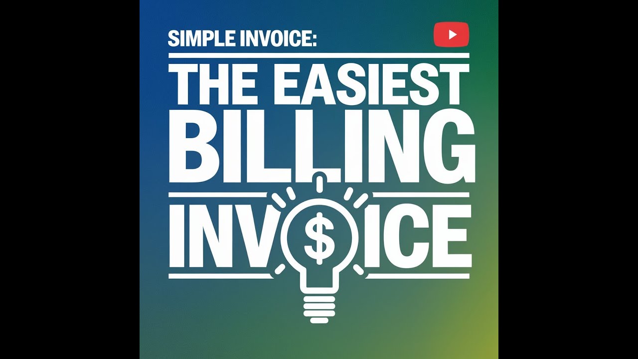 Easy Invoicing on PC: Simple Invoice Software Tutorial & Features - YouTube