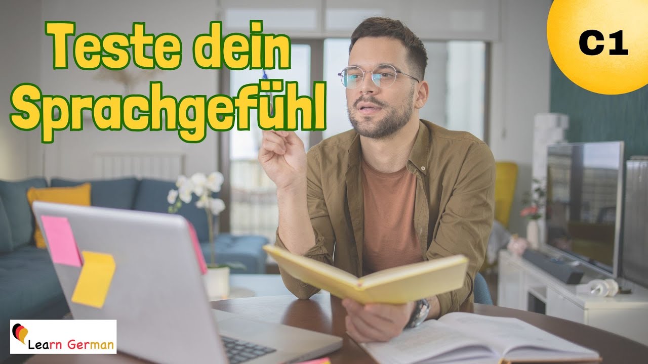 Teste dein Sprachgefühl C1 | Test your German C1 | German for Advanced ...