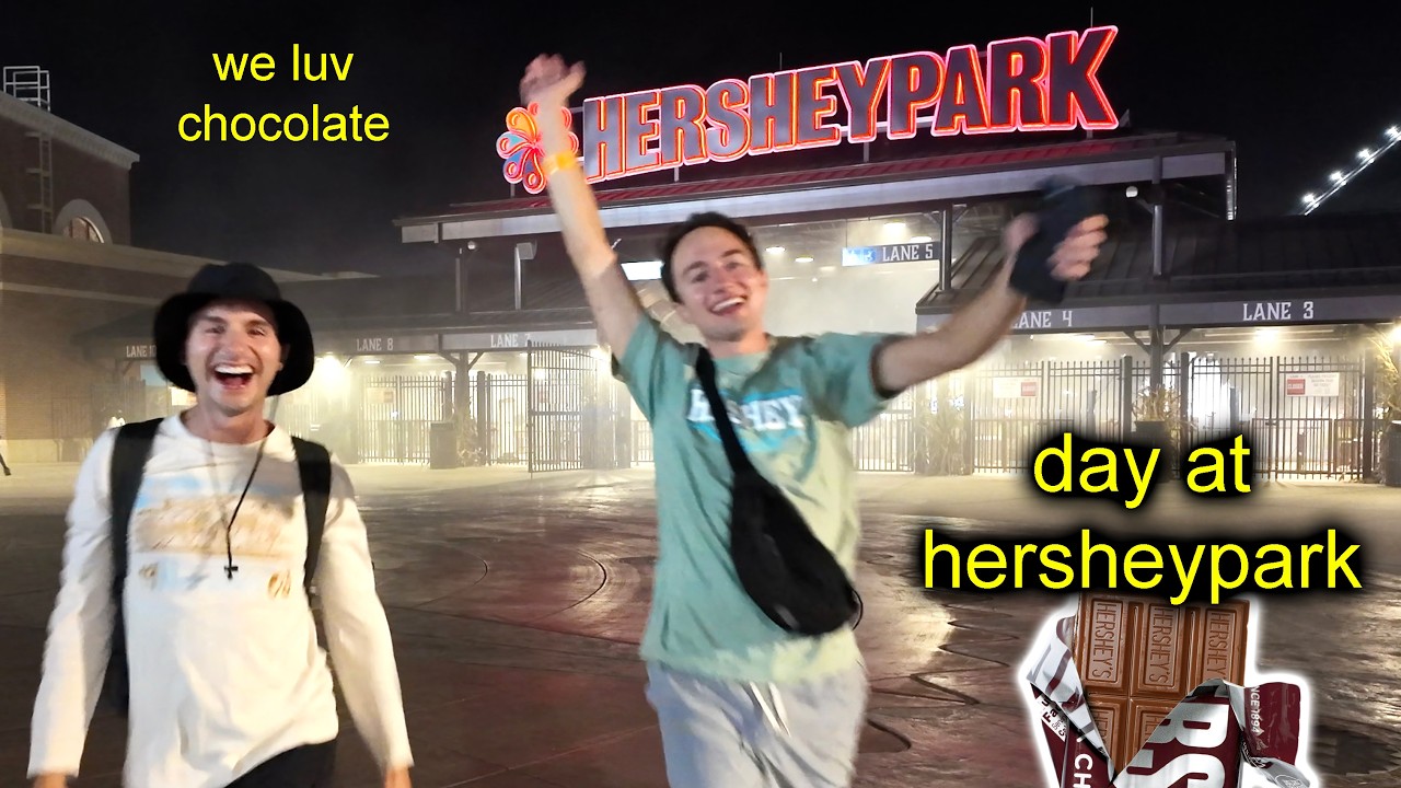 HERSHEYPARK: Chocolate Theme Park in Pennsylvania (we got cavities ...
