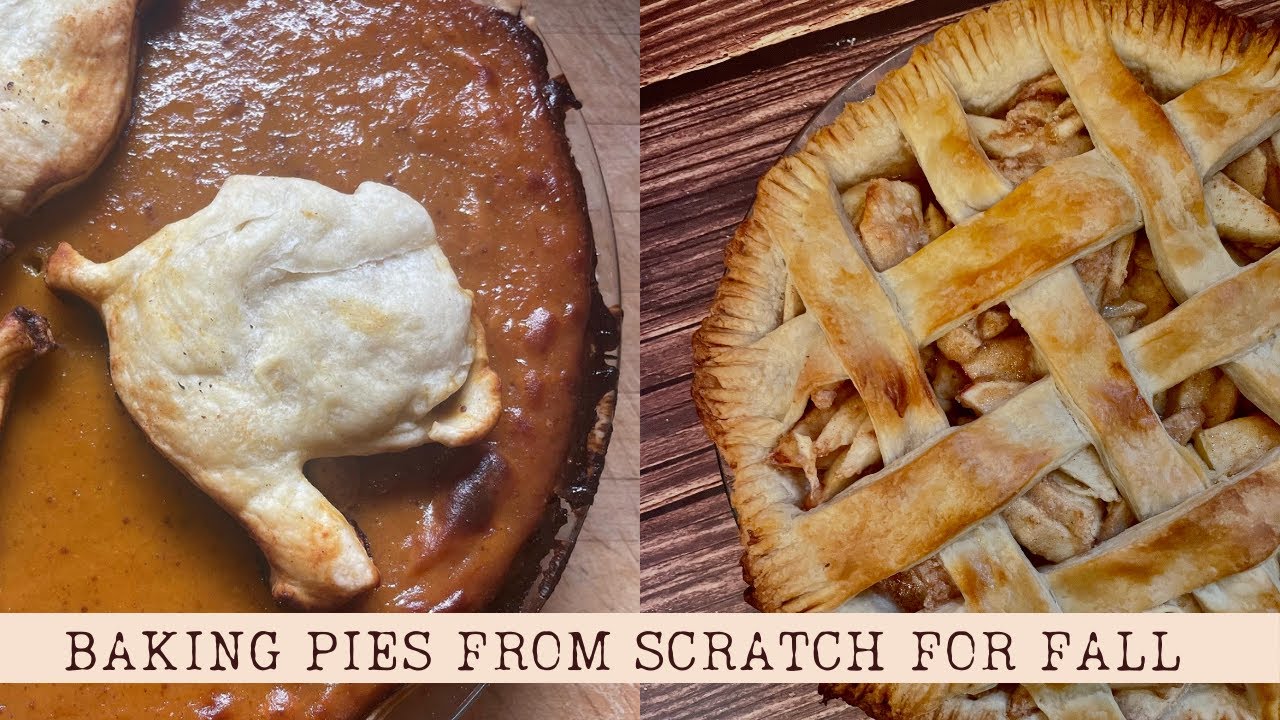 Baking Pies for Fall - Apple Pie, Pumpkin Pie, Pumpkin Walnut ...