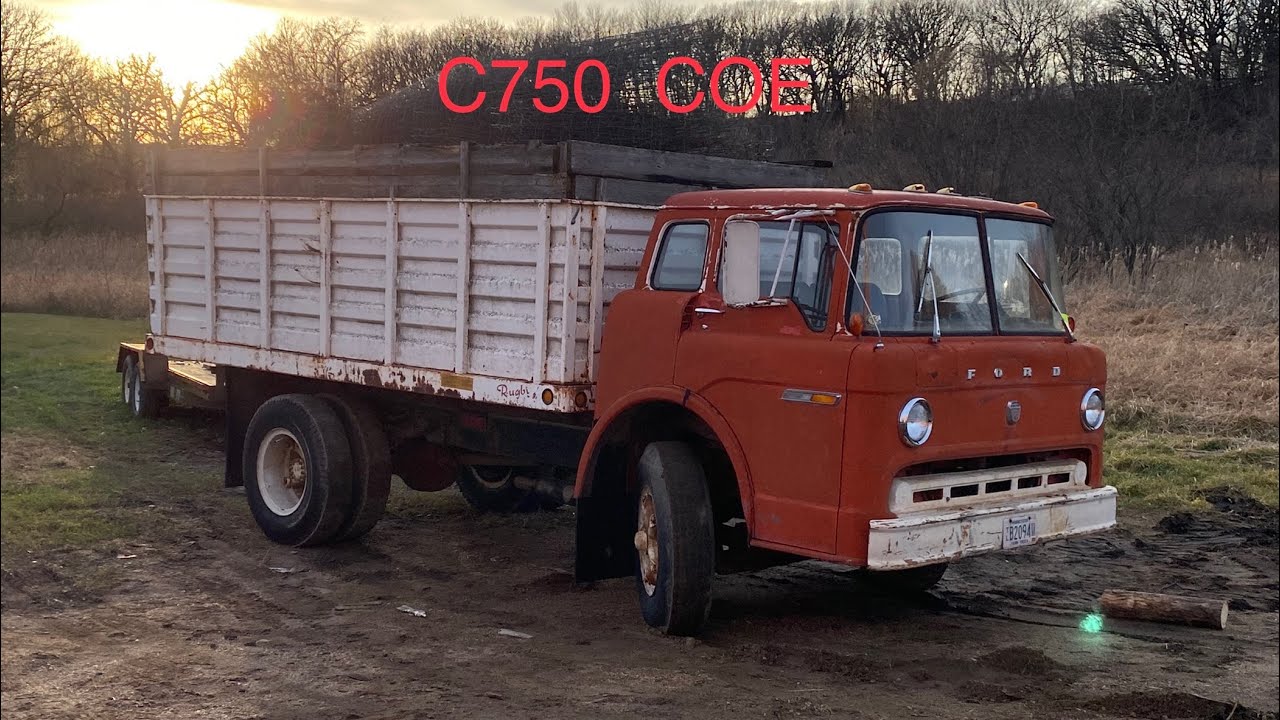 1976 Ford C750 COE - YouTube