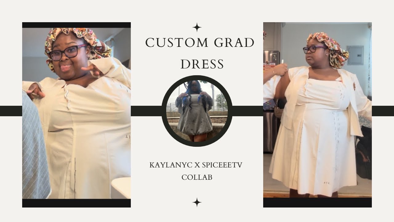 Custom GRADUATION Outfit | Dress That Broke the Internet 🎓💎💎 - YouTube