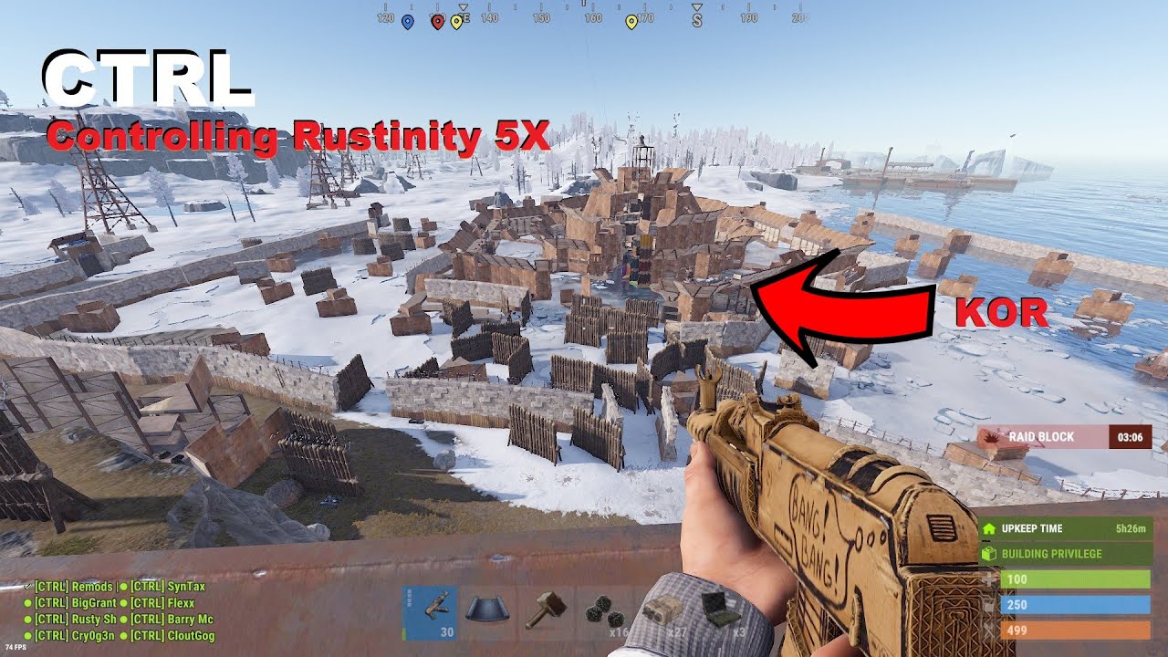 CTRL: Controlling Rustinity 5X - YouTube
