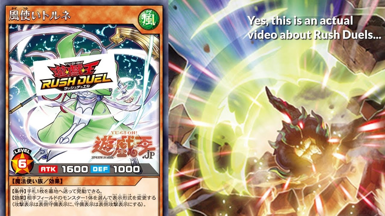 The BEST thing about Rush Duels is the card layout… - YouTube