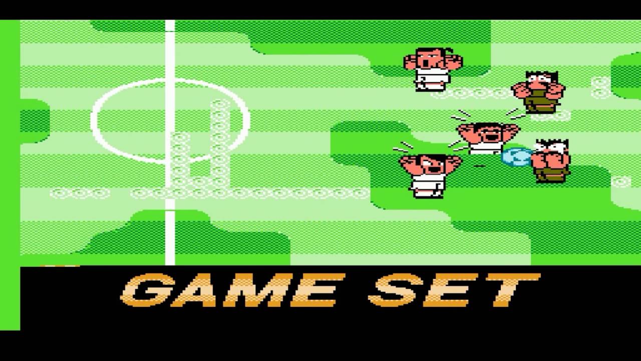 เกม คุนิโอะ ฟุตบอล Kunio kun no nekketsu soccer league (Goal 3)-NES ...