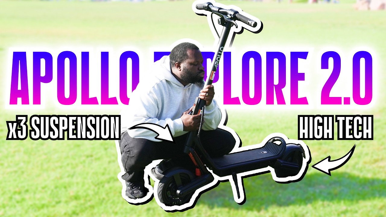 Apollo Explore 2.0 Review — The Best Budget Performance Scooter? - YouTube
