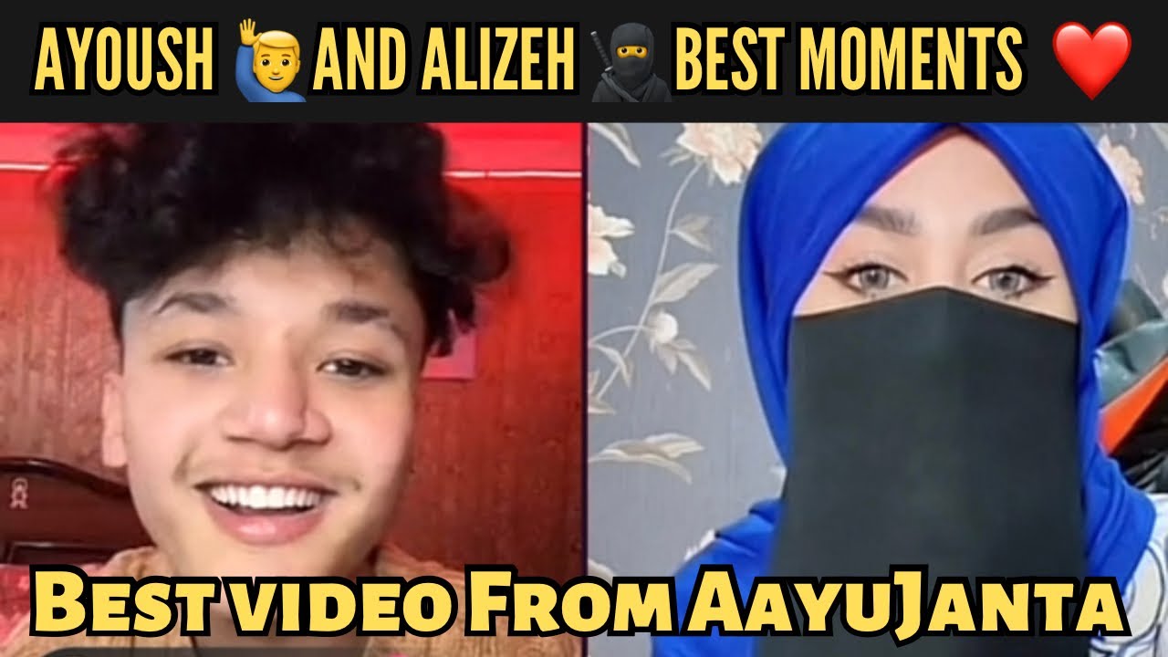 AYOUSH AND ALIZEH BEST VIDEO FROM AAYUJANTA ...