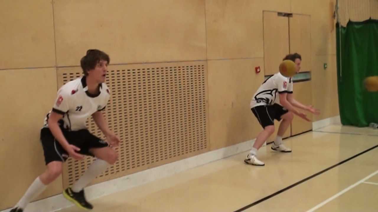 Dodgeball Catch, Simon Moody (Leicester Ligers) - Slow Motion - YouTube