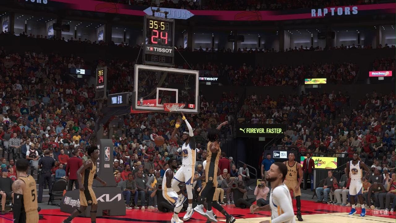 NBA 2K24 - Loose ball saver Clip - YouTube