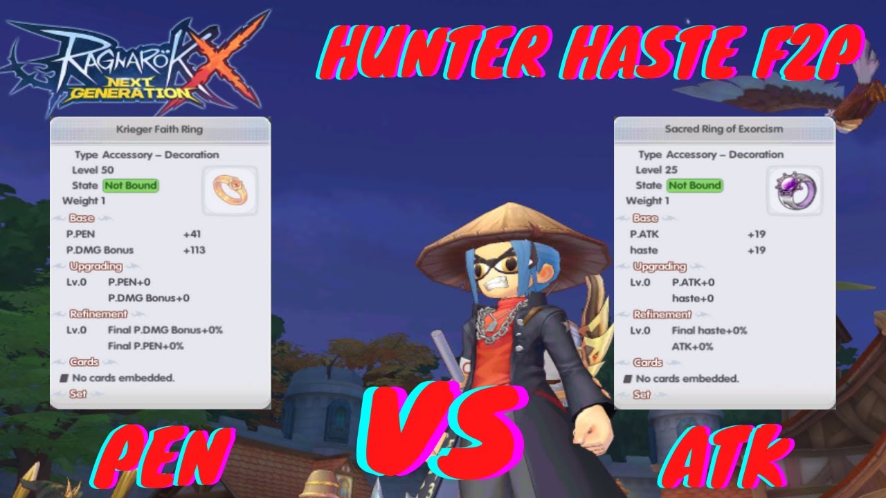 [ROX] Update Build Hunter (Sniper) Haste ala Riiy/Mirekel - YouTube