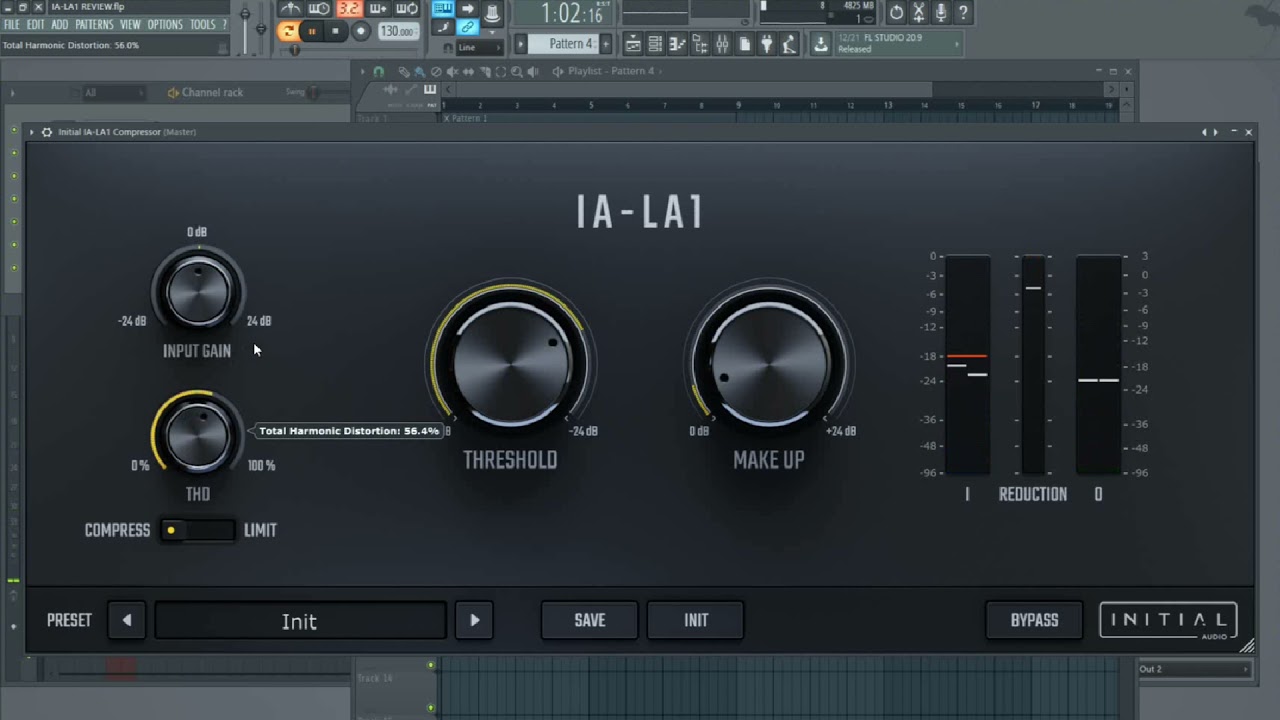 Initial Audio IA-LA1 Compressor Review - YouTube