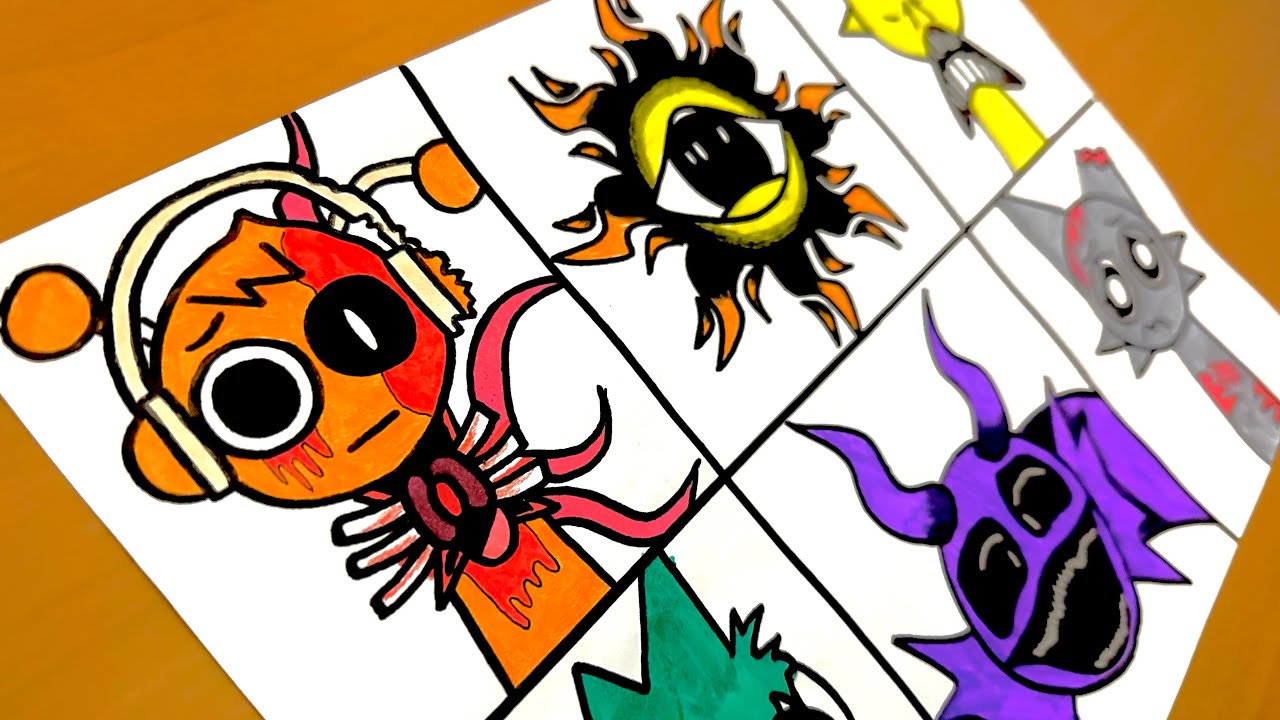 Drawing SPRUNKI REMASTERED PHASE 3! - YouTube