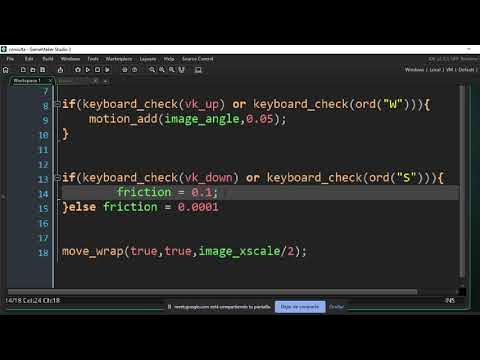 game maker studio 2- asteroides clase 2: colisiones y proyectiles -san ...
