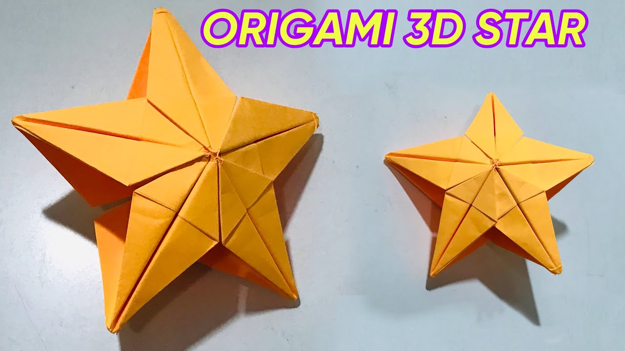 How to make star with paper Step-by-step - YouTube