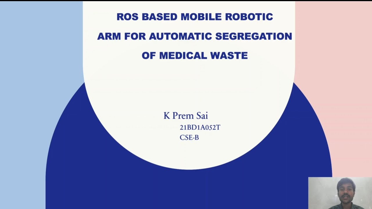 Robotic arm to segregate medical waste - YouTube