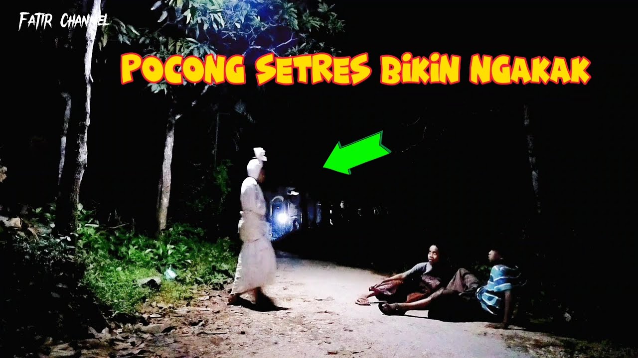 Scary funny Prank pocong || Pocong Setres - Prank Pocong Lucu ...