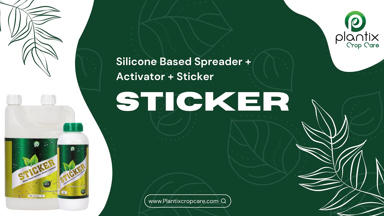 STICKER (Silicone Based Spreader + Activator + Sticker) - YouTube