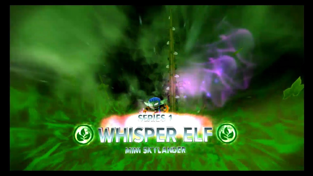 Skylanders nightmare traptanim Kaos vs Whisper Elf - YouTube