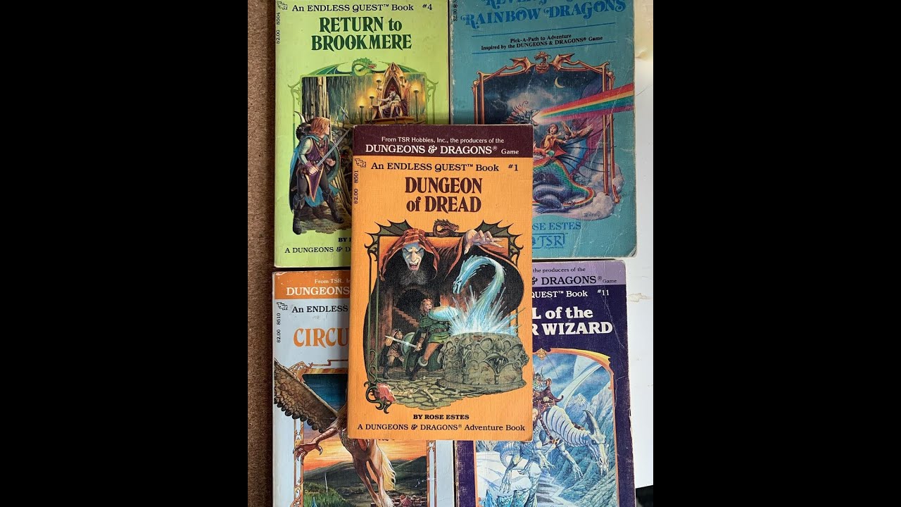 Looking back on the Dungeons & Dragons Endless Quest Books from the ...