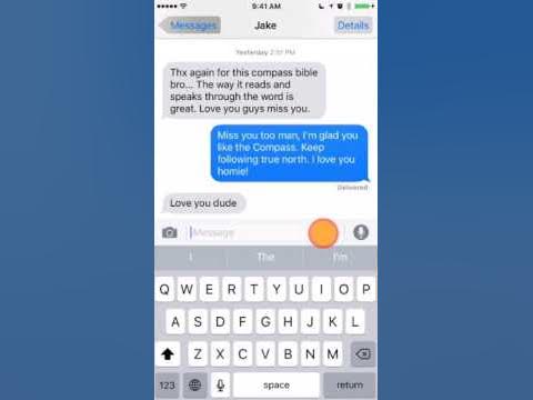 How to Send an Audio / Voice Message on iPhone or iPad - YouTube