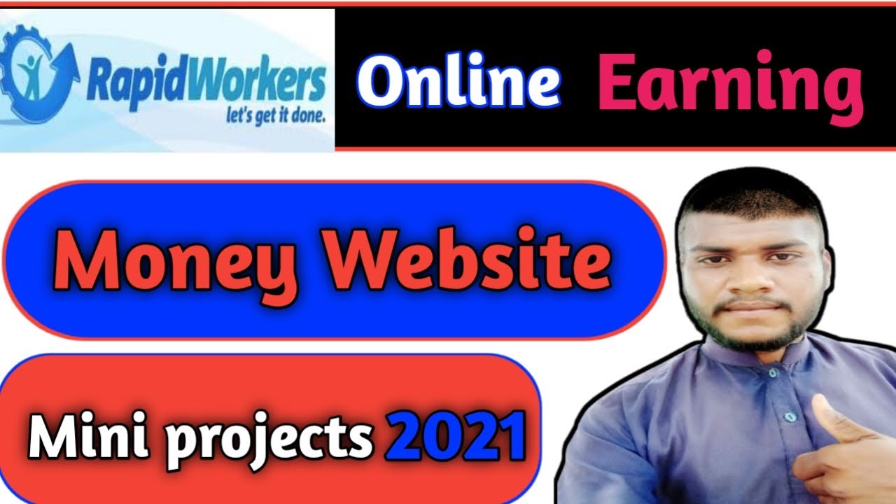 Rapidworkers online earning website 2021/Make money online on ...