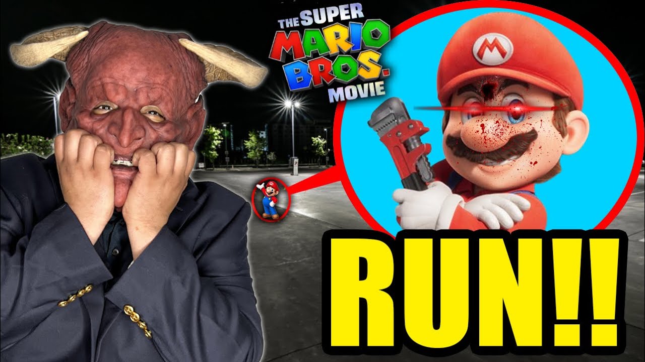 If You See CURSED MARIO Outside an Abandoned Building , RUN AWAY ...