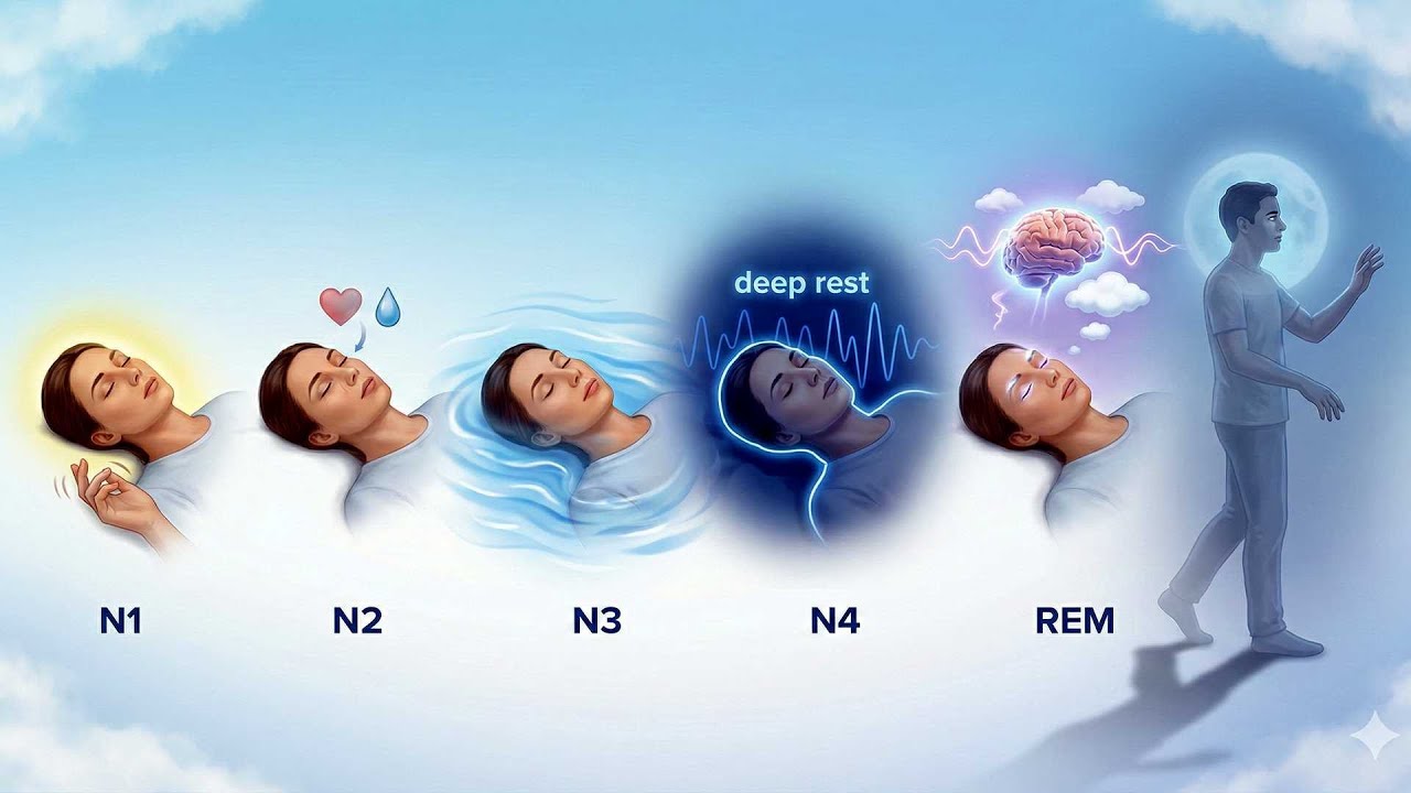 Part-3: Sleepwalking Truth: Science of N1 to N4 Sleep Stages - YouTube