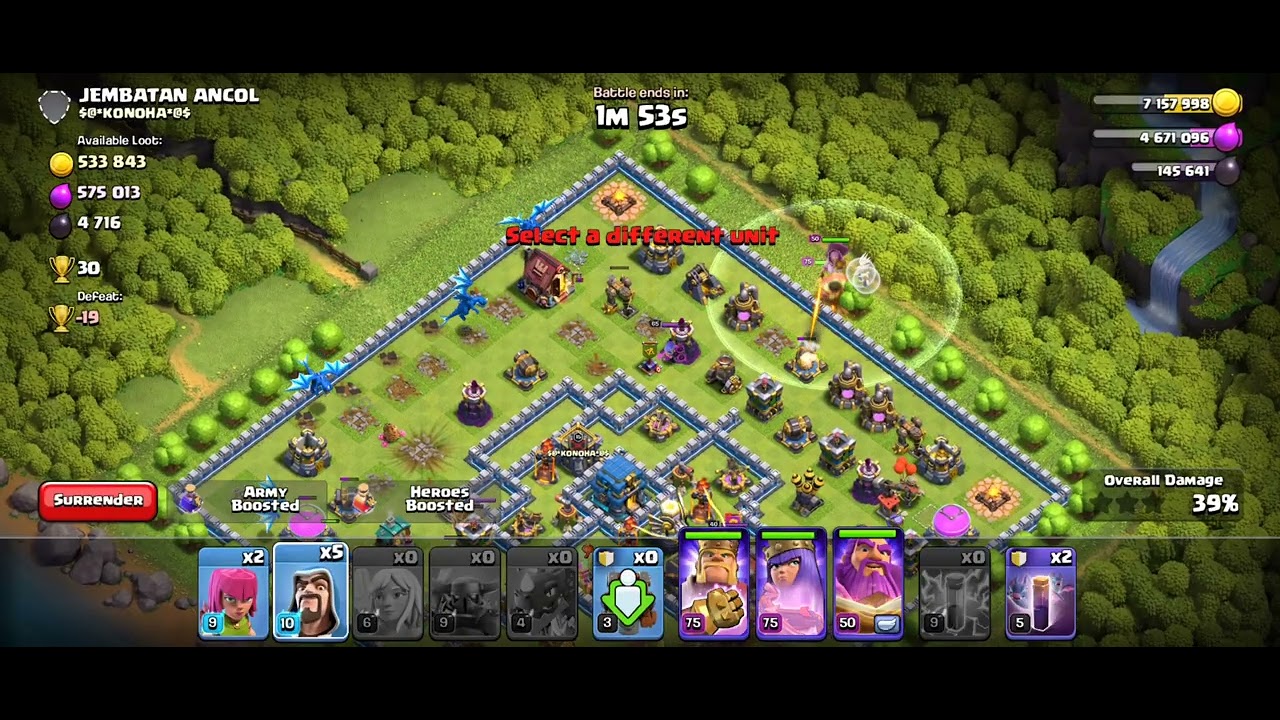 coc attack 🤺 - YouTube