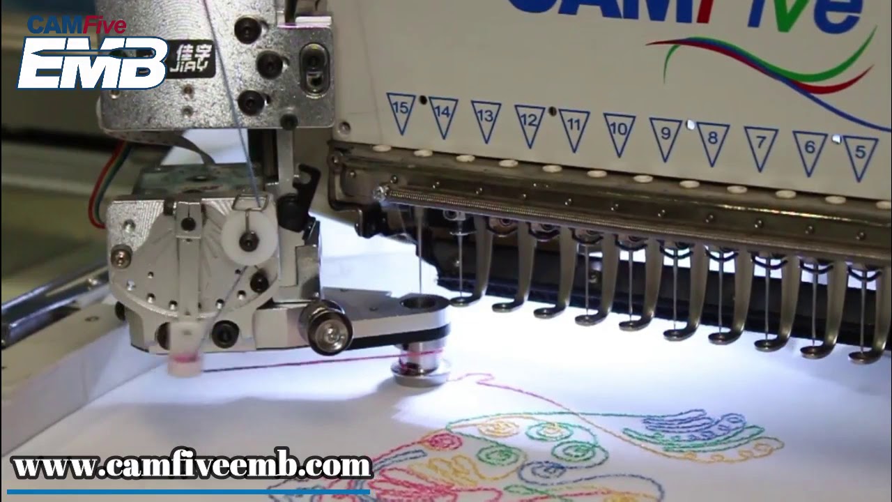 Amazing embroidery projects with Cording Device | CAMFive EMB ...