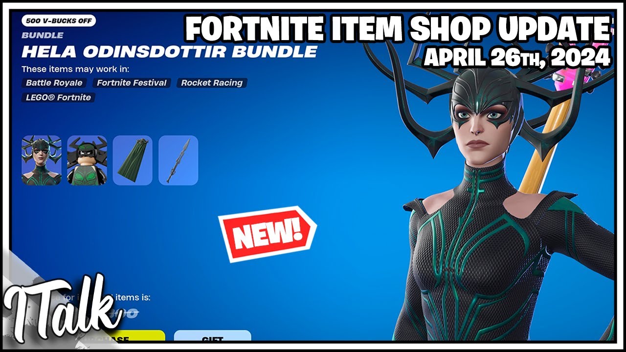 *NEW* HELA & HULK SKINS AND MORE! Fortnite Item Shop [April 26th, 2024 ...